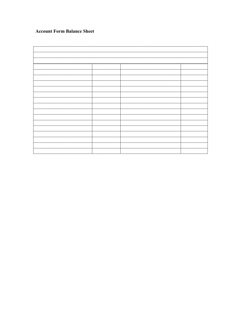 Download Accounting Balance Sheet Template | Excel | PDF | RTF | Word ...