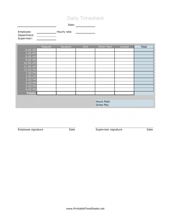 Download Hourly Timesheet Template | Excel | PDF | RTF | Word ...