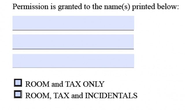 Download Holiday Inn Credit Card Authorization Form Template | PDF ...